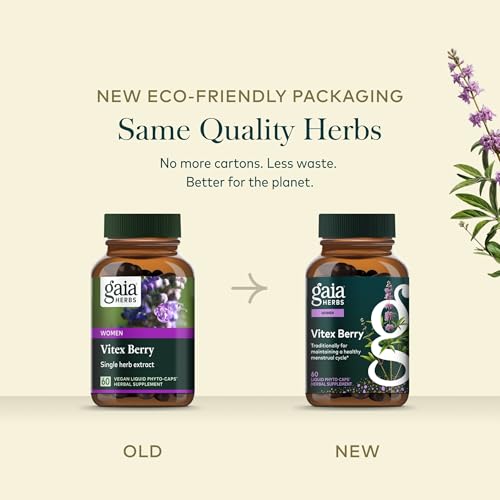 Gaia Herbs Vitex Berry benefits