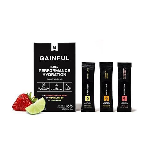 Gainful hydration packets for electrolytes