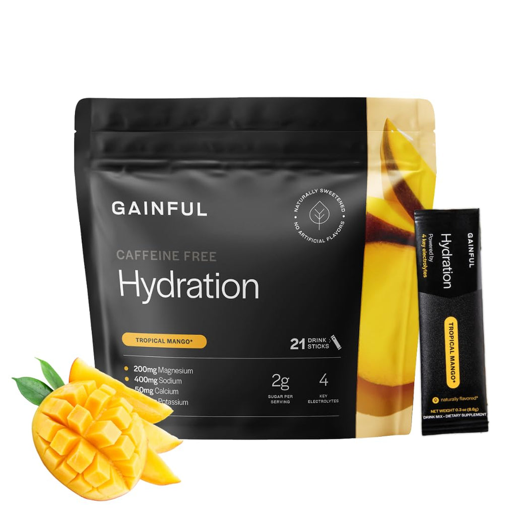 Gainful hydration powder tropical mango