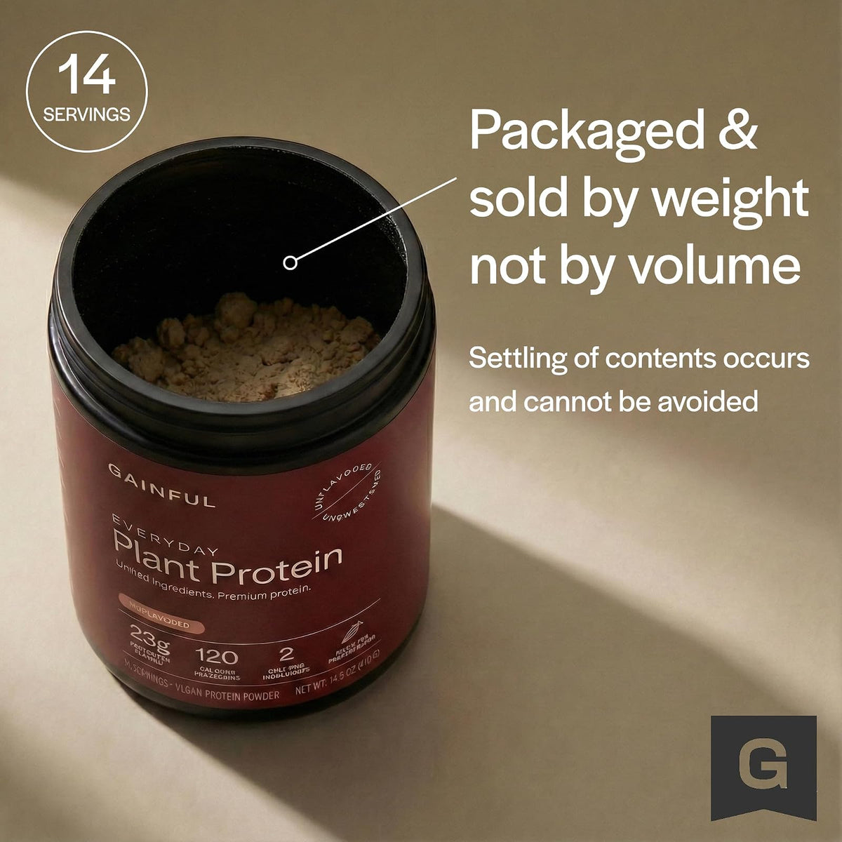 Gainful plant protein for muscle recovery