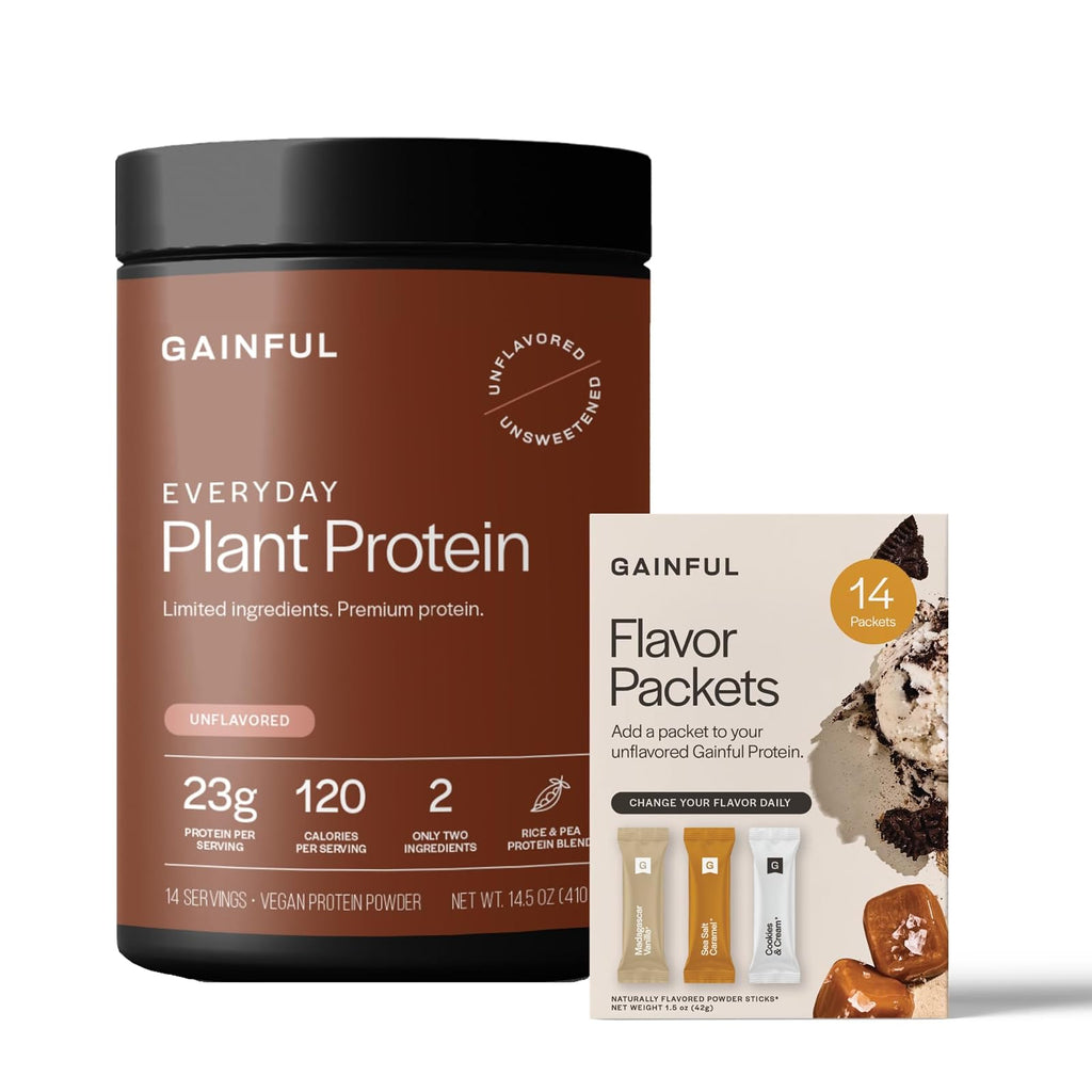 Gainful plant protein powder bundle