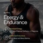 Gainful pre-workout for intense training
