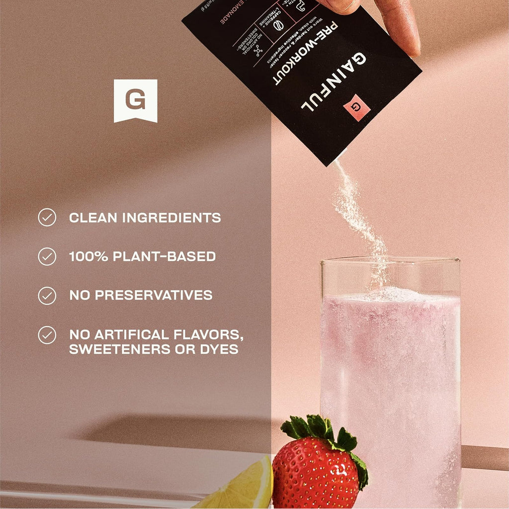 Gainful pre-workout powder for endurance