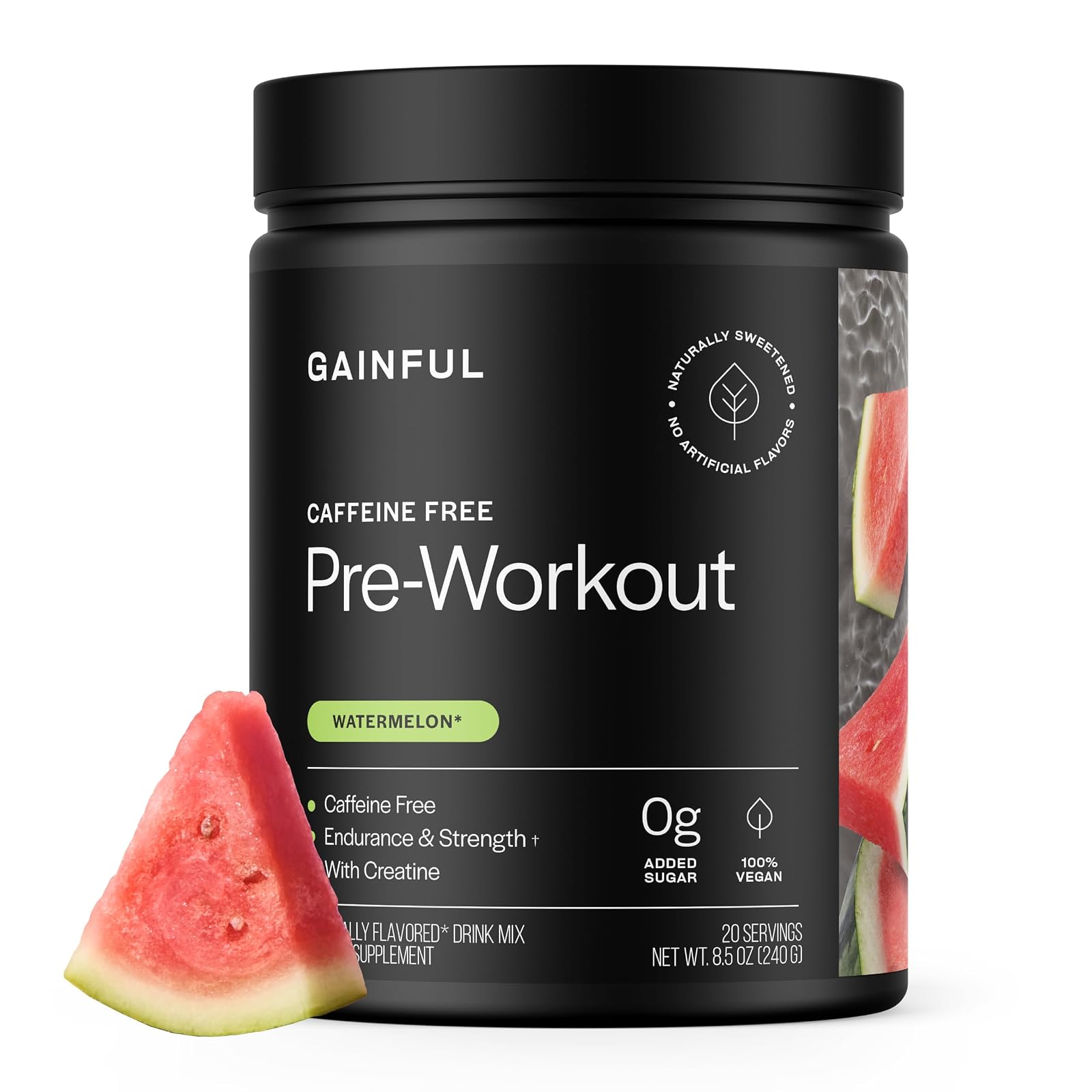 Gainful pre-workout powder watermelon flavour