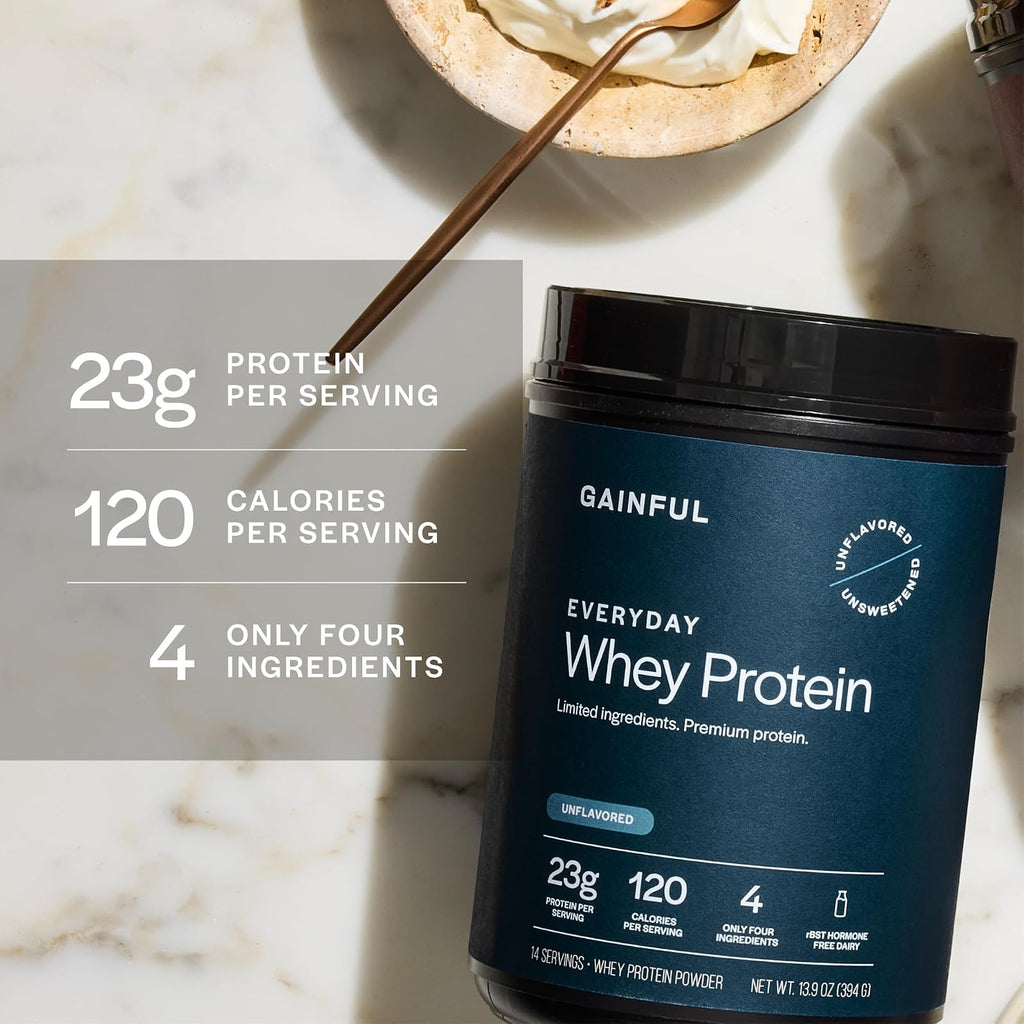 Gainful whey protein for strength training