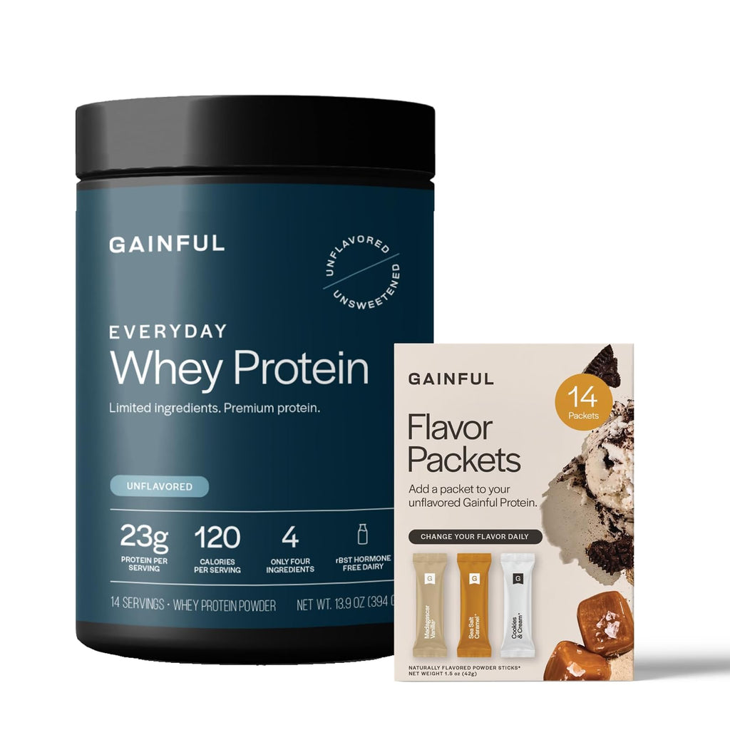 Gainful whey protein sweet treat bundle
