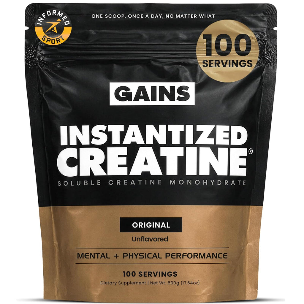 Gains in Bulk creatine monohydrate powder