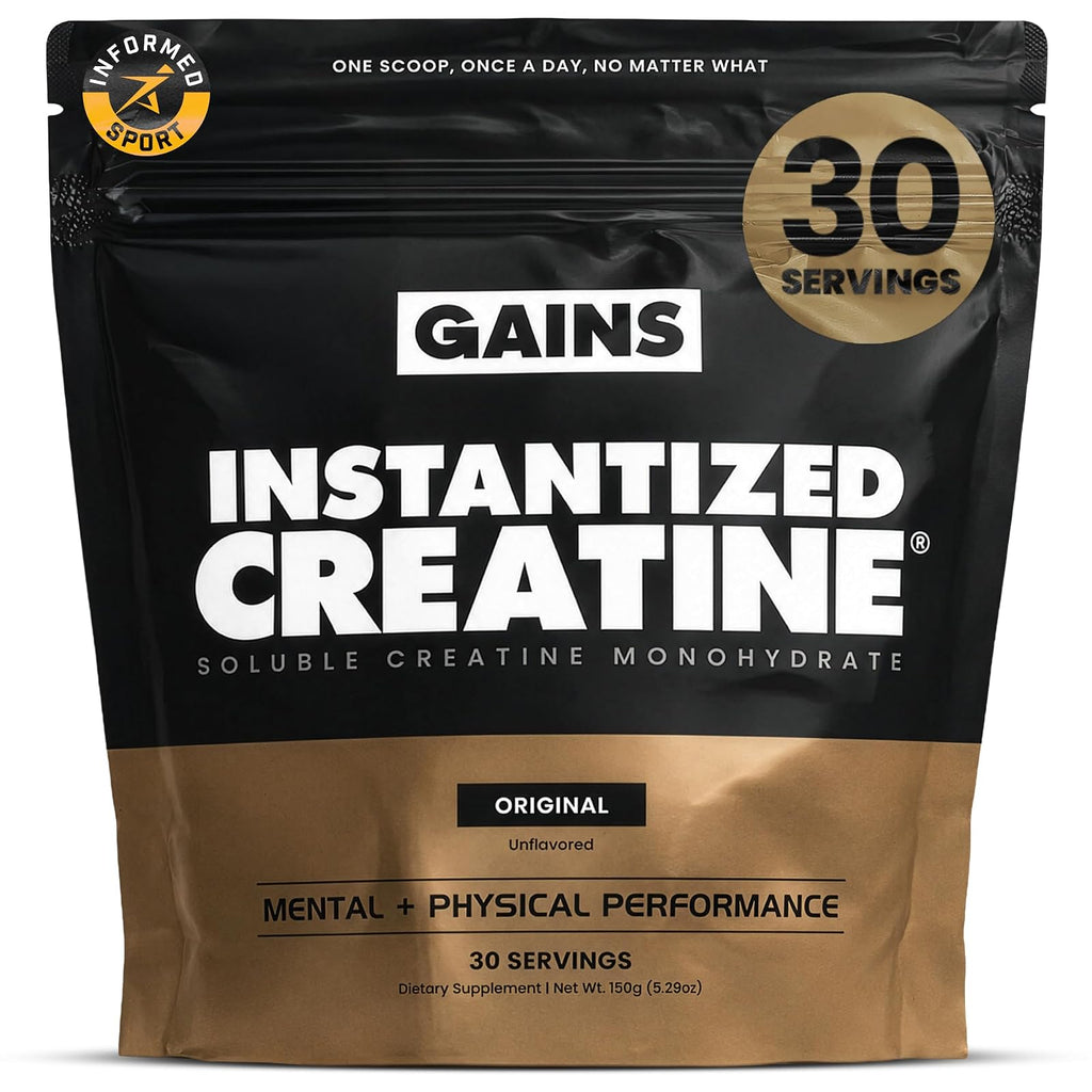 Gains in Bulk creatine monohydrate powder
