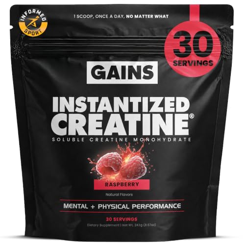 Gains in Bulk creatine monohydrate powder
