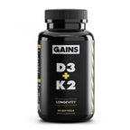 Gains in Bulk D3 K2 softgels