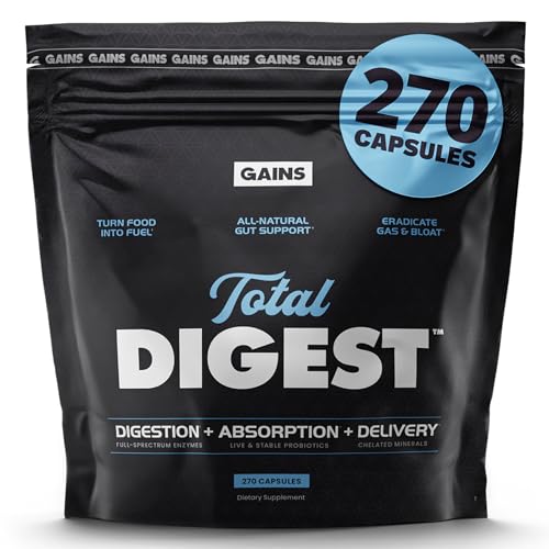 Gains in Bulk digestive enzymes capsules