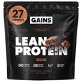 Gains in Bulk whey protein brownie flavor