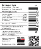 Galantamine capsules for cognitive support