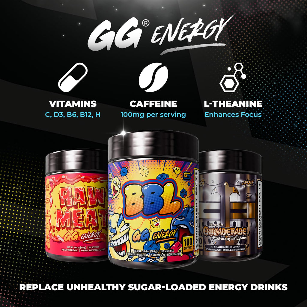 Gamer Supps energy powder for endurance