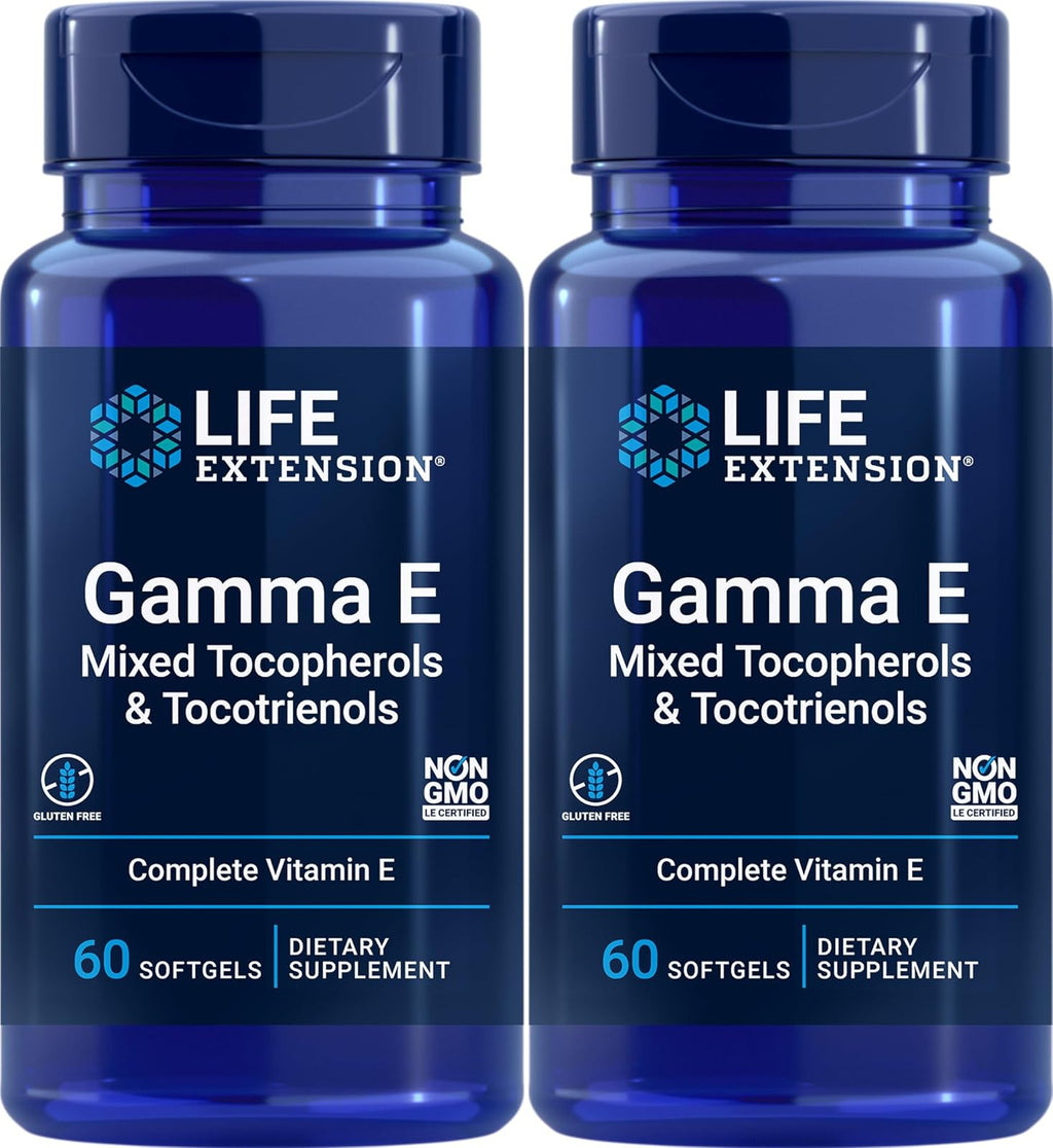 Gamma E vitamin E softgels