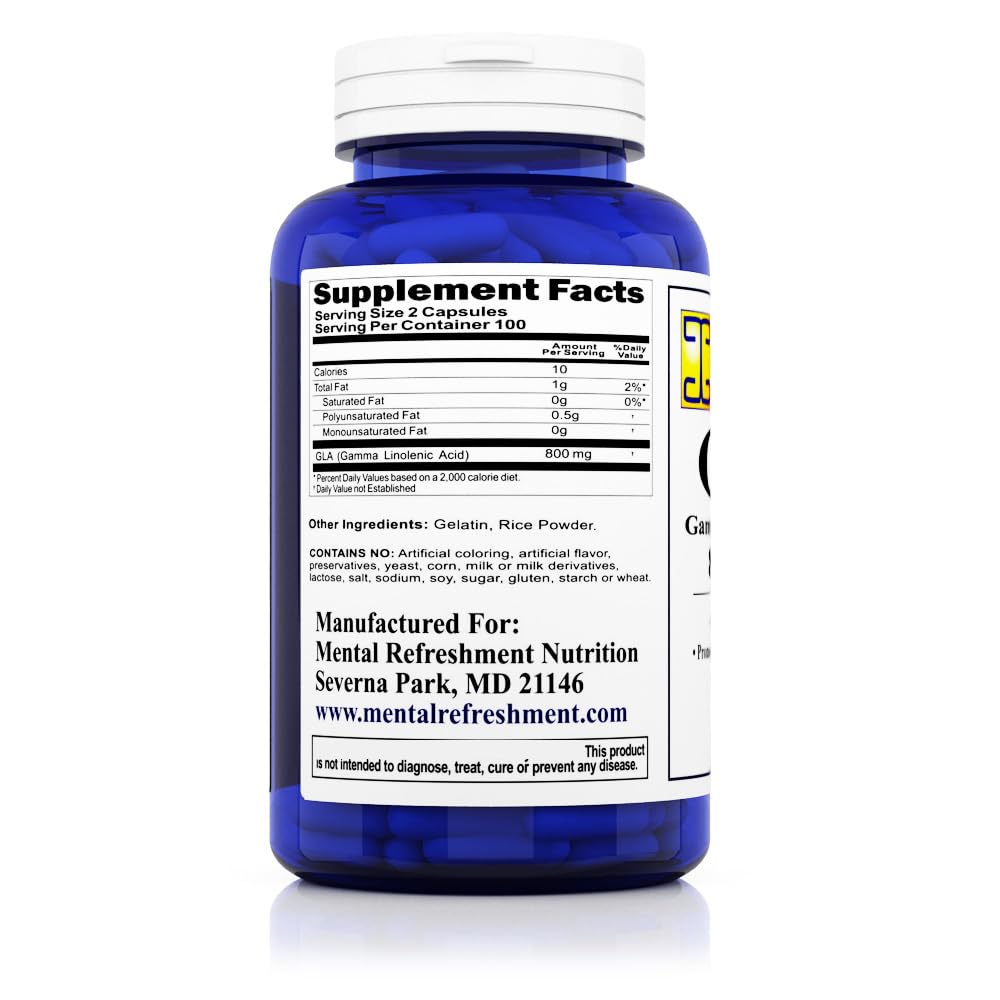 gamma linolenic acid evening primrose