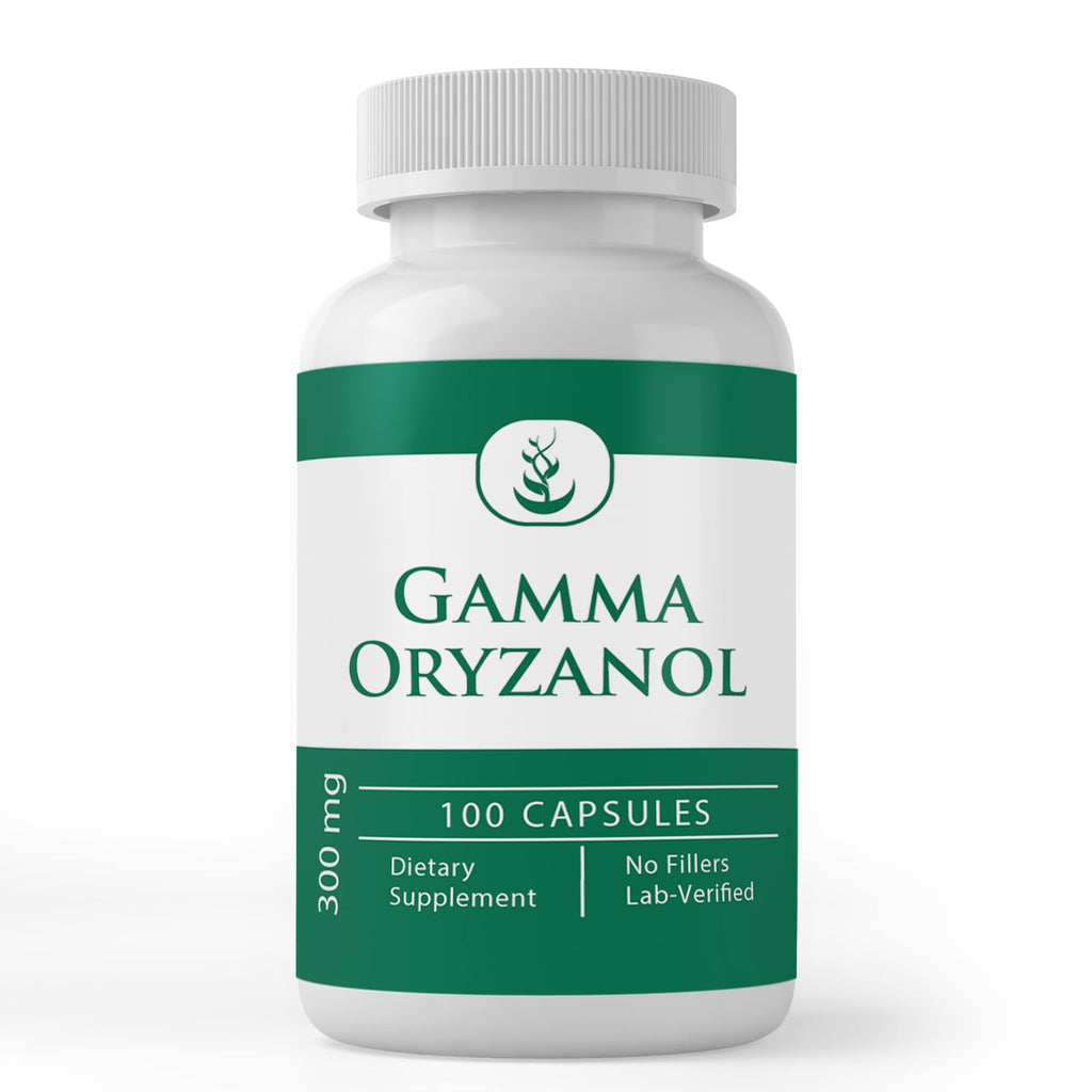 Gamma Oryzanol vitamin supplement capsules