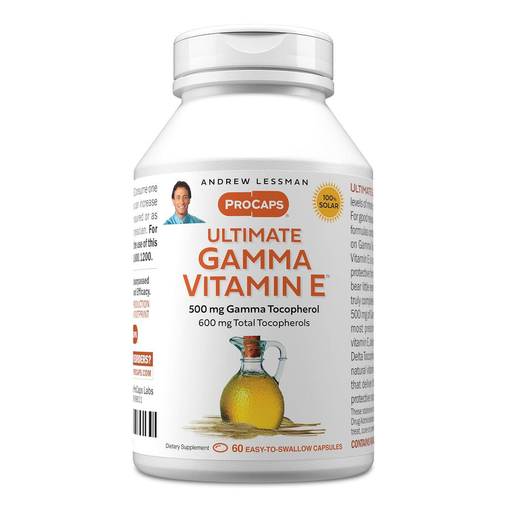 Gamma Vitamin E softgels for health