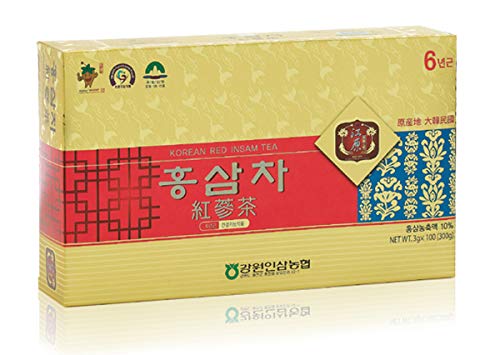 Gangwoninsam ginseng tea packets