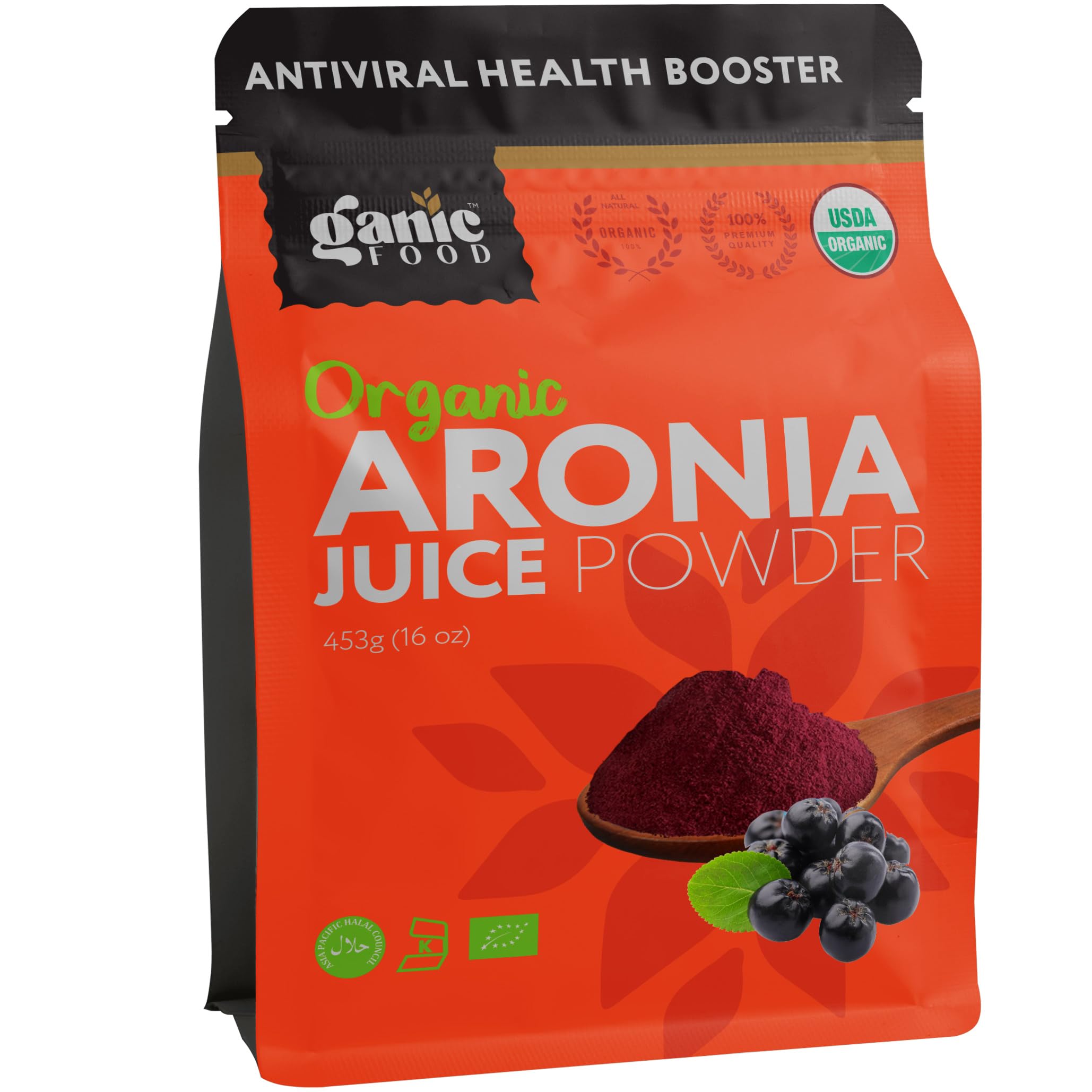Ganic Food organic aronia juice powder