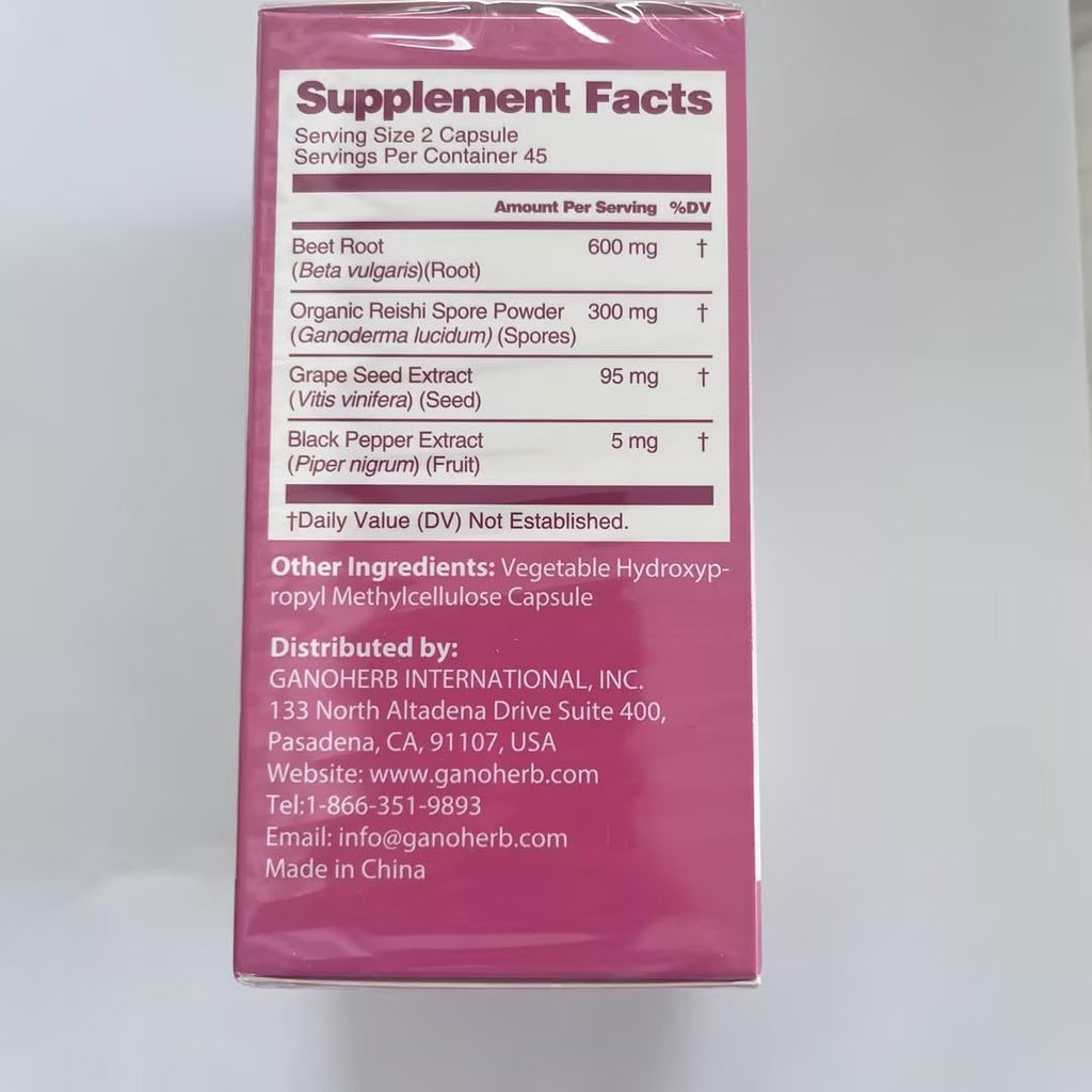GANOHERB beet root for heart health