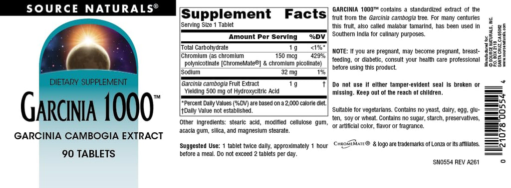 Garcinia Cambogia extract for healthy metabolism