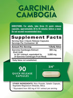 Garcinia Cambogia for appetite control