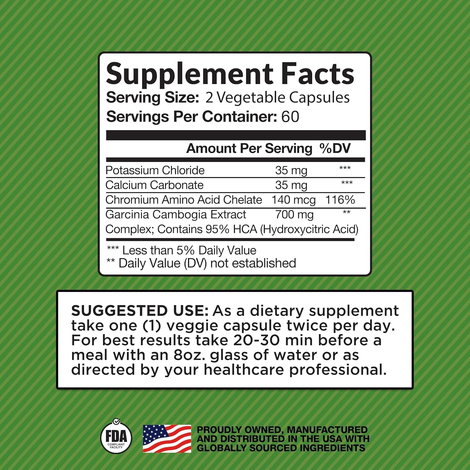 Garcinia Cambogia pills for appetite control