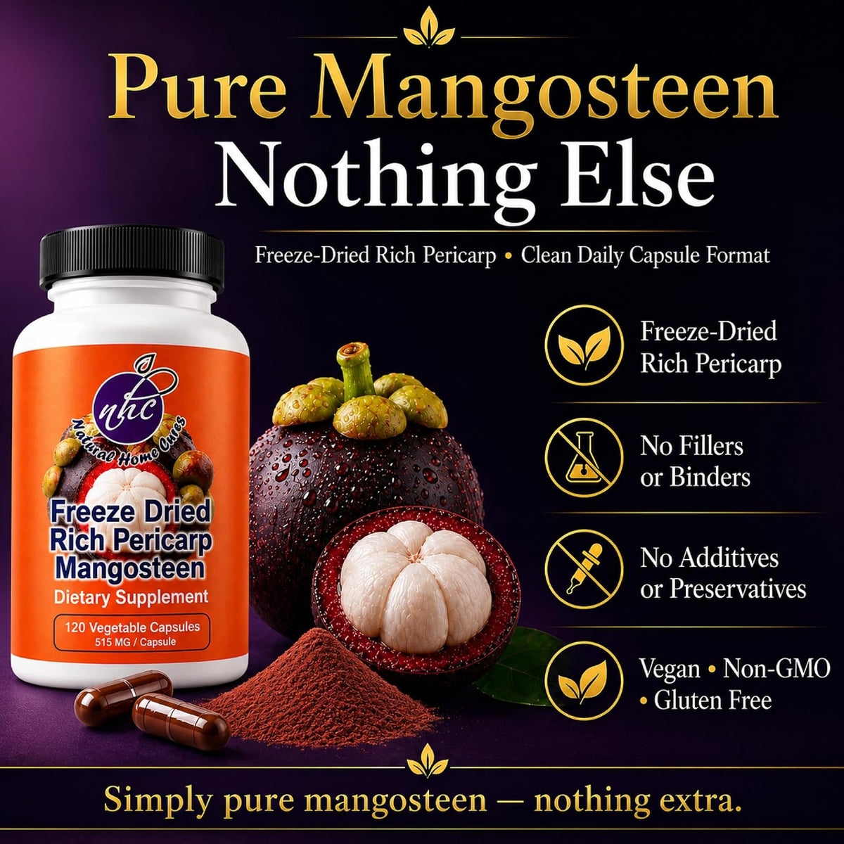 Garcinia Mangostana multivitamins for energy