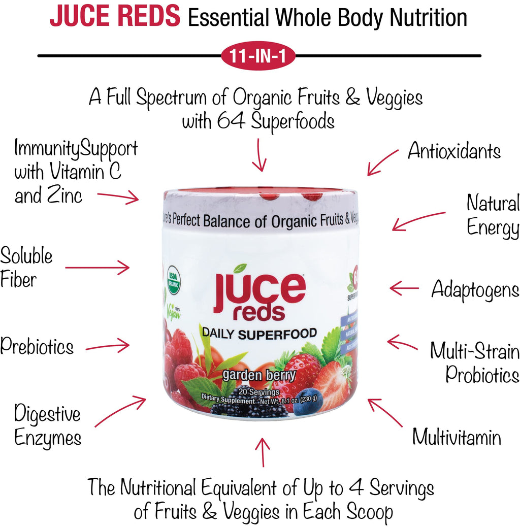 Garden Berry flavor health boost