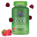 Garden of Life calcium gummies for strong bones