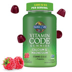 Garden of Life calcium gummies for strong bones