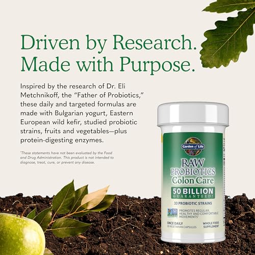 Garden of Life colon care capsules
