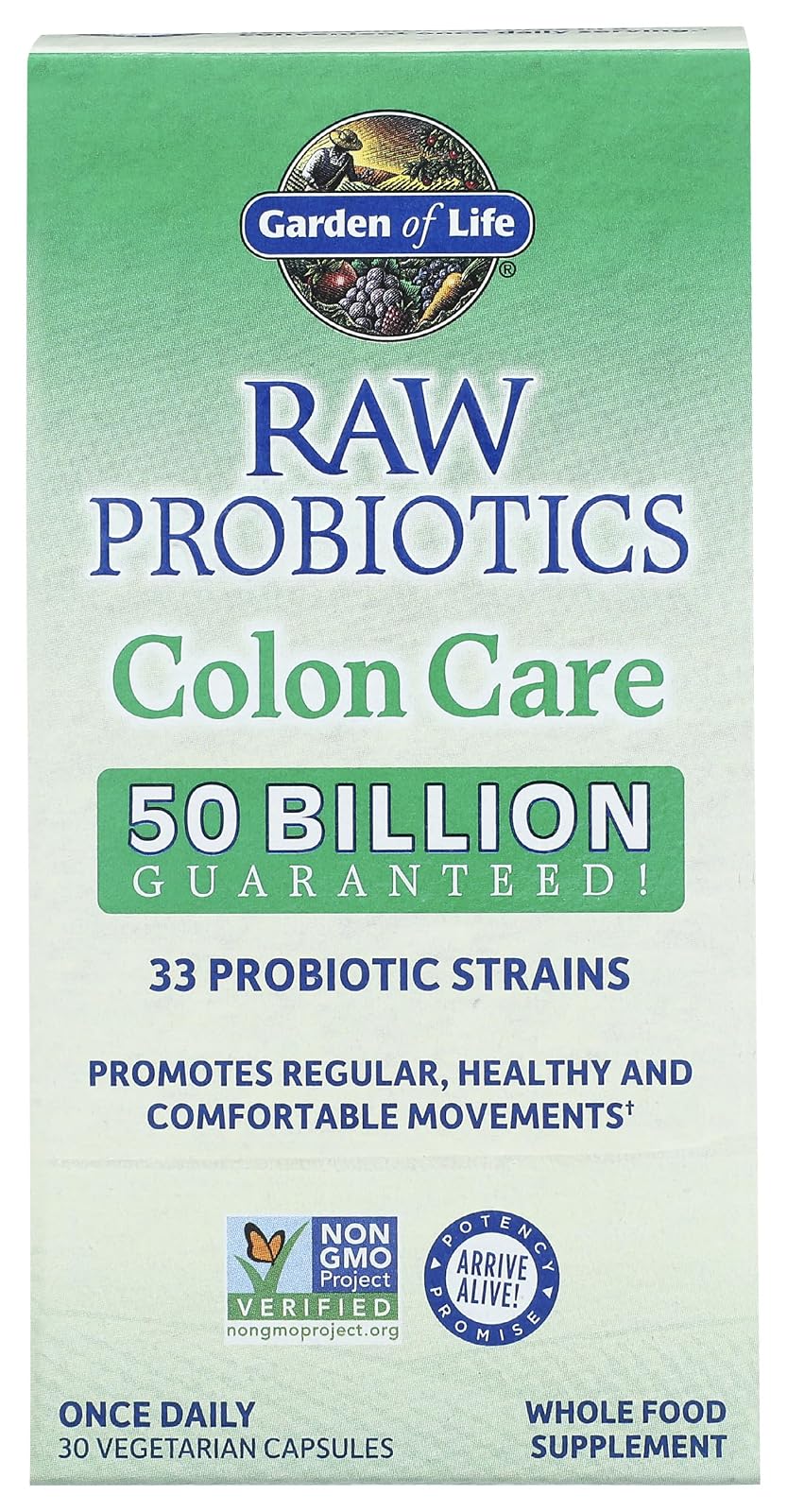 Garden Of Life colon care probiotics