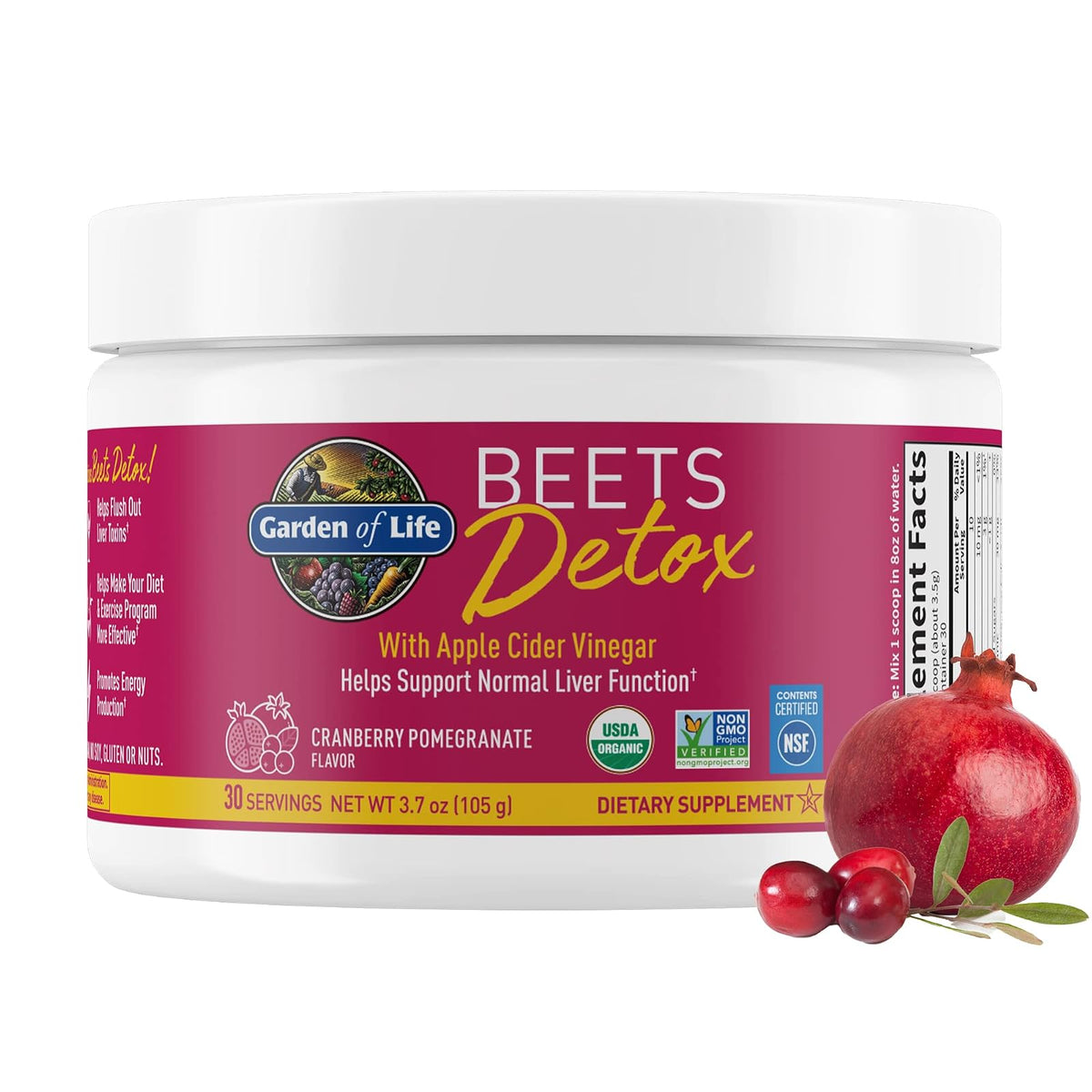 Garden of Life detox powder benefits