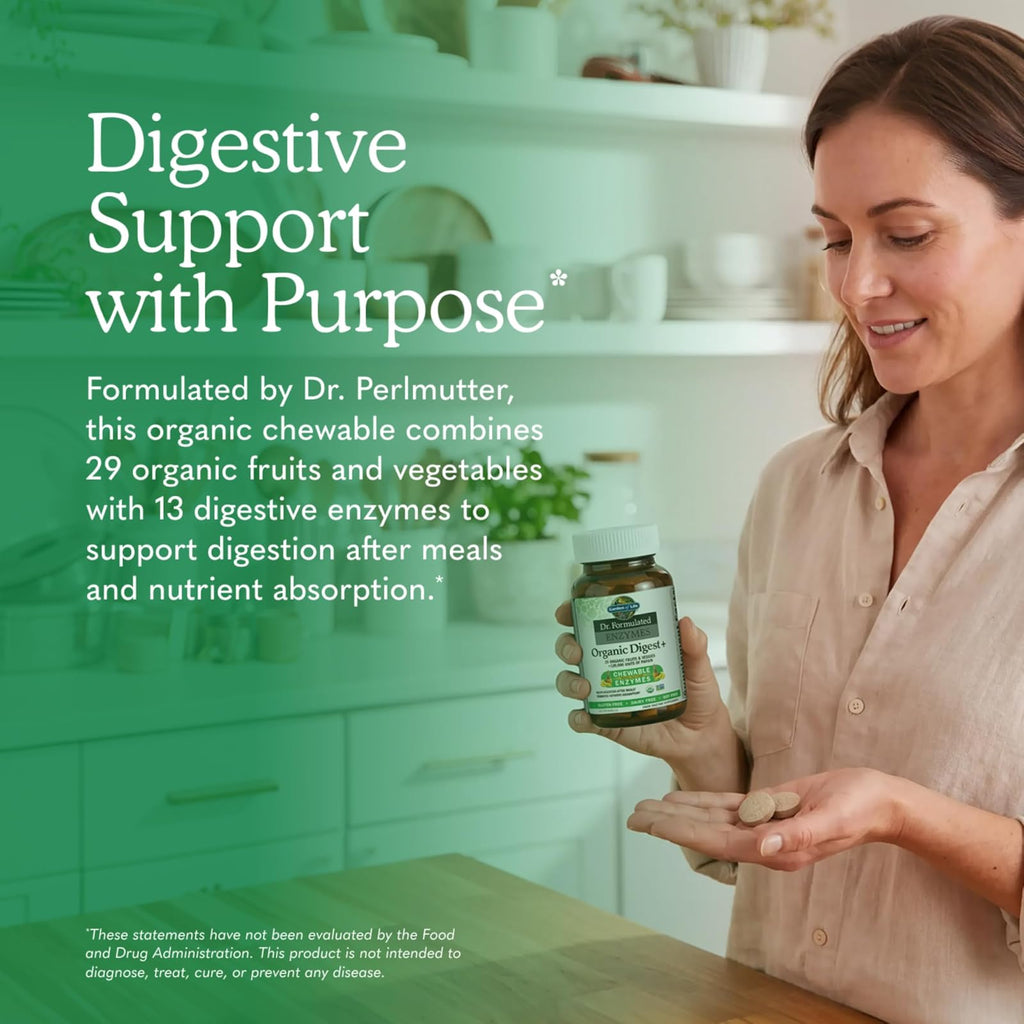 Garden of Life digestive enzymes capsules