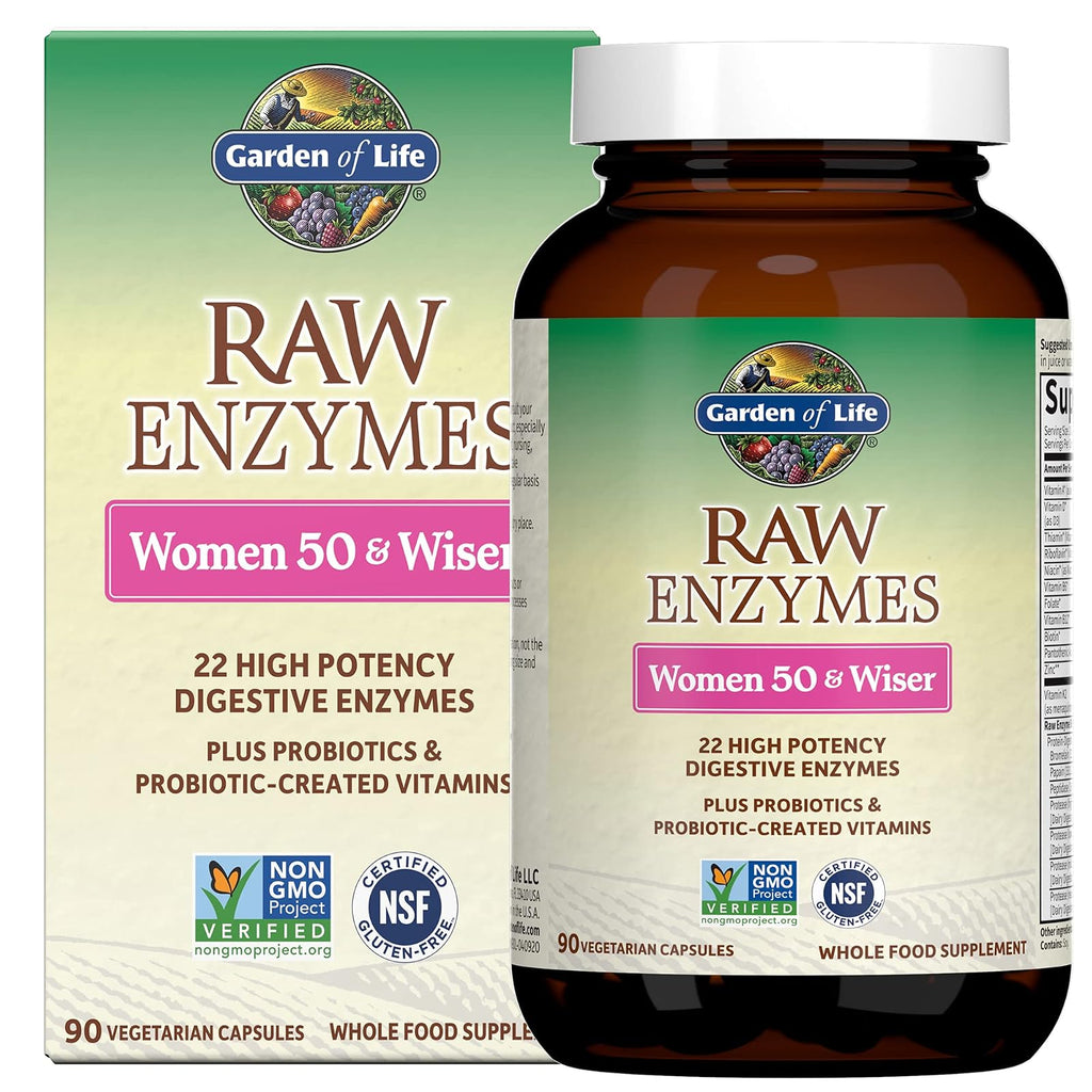 Garden of Life digestive enzymes for women