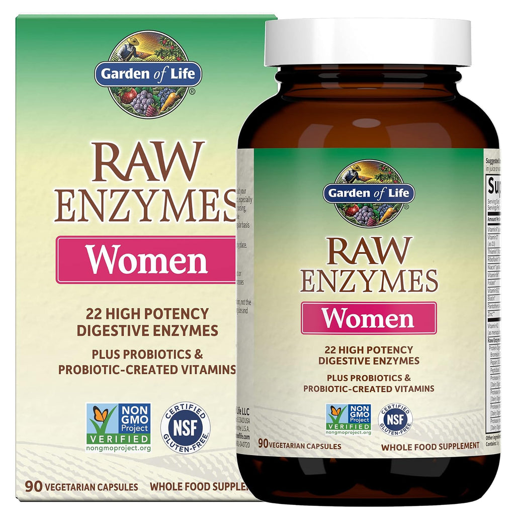 Garden of Life digestive enzymes for women