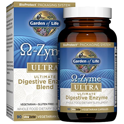 Garden of Life digestive enzymes support