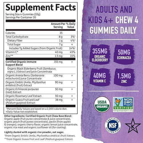 Garden of Life elderberry syrup alternative