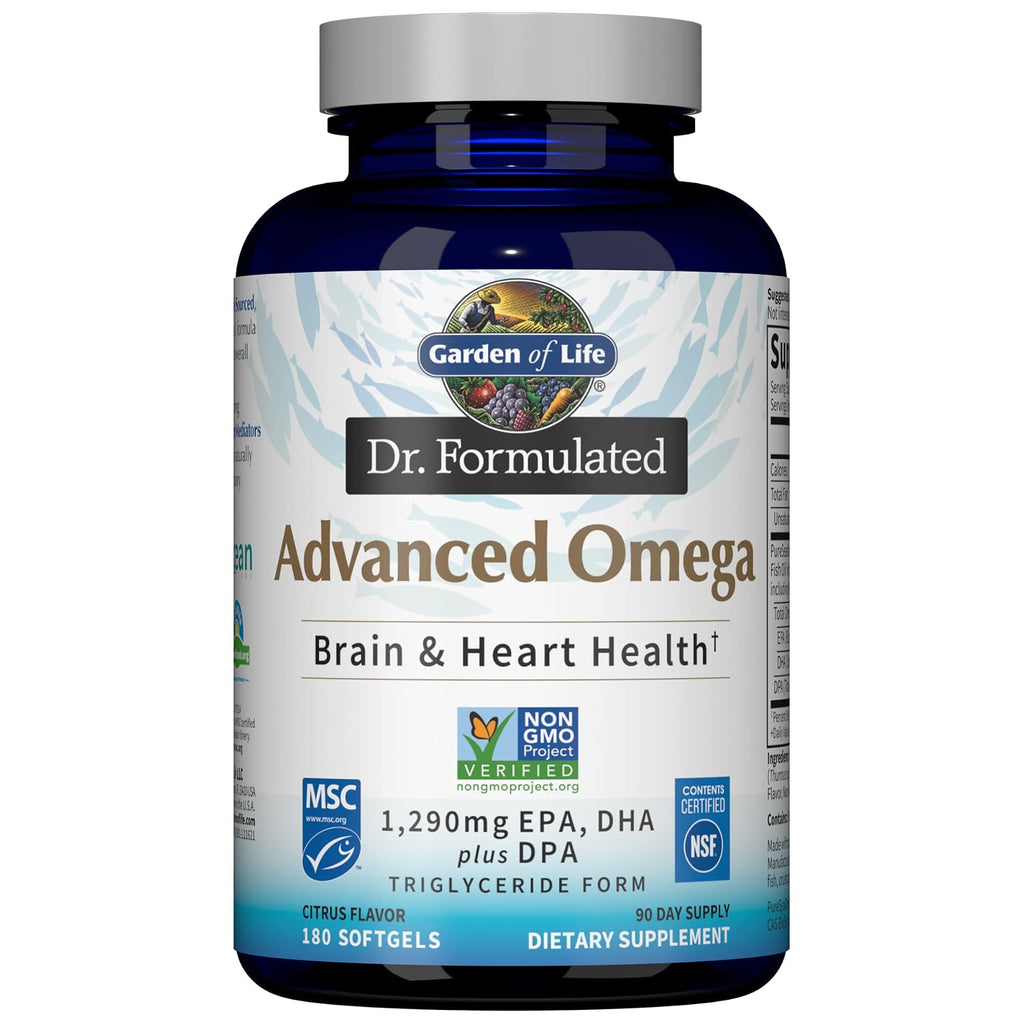 Garden of Life fish oil benefits