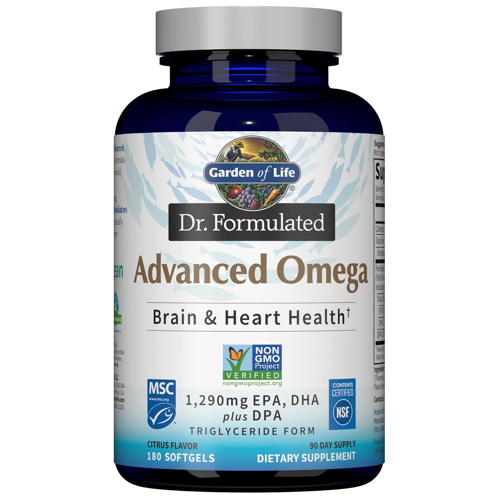 Garden of Life fish oil benefits