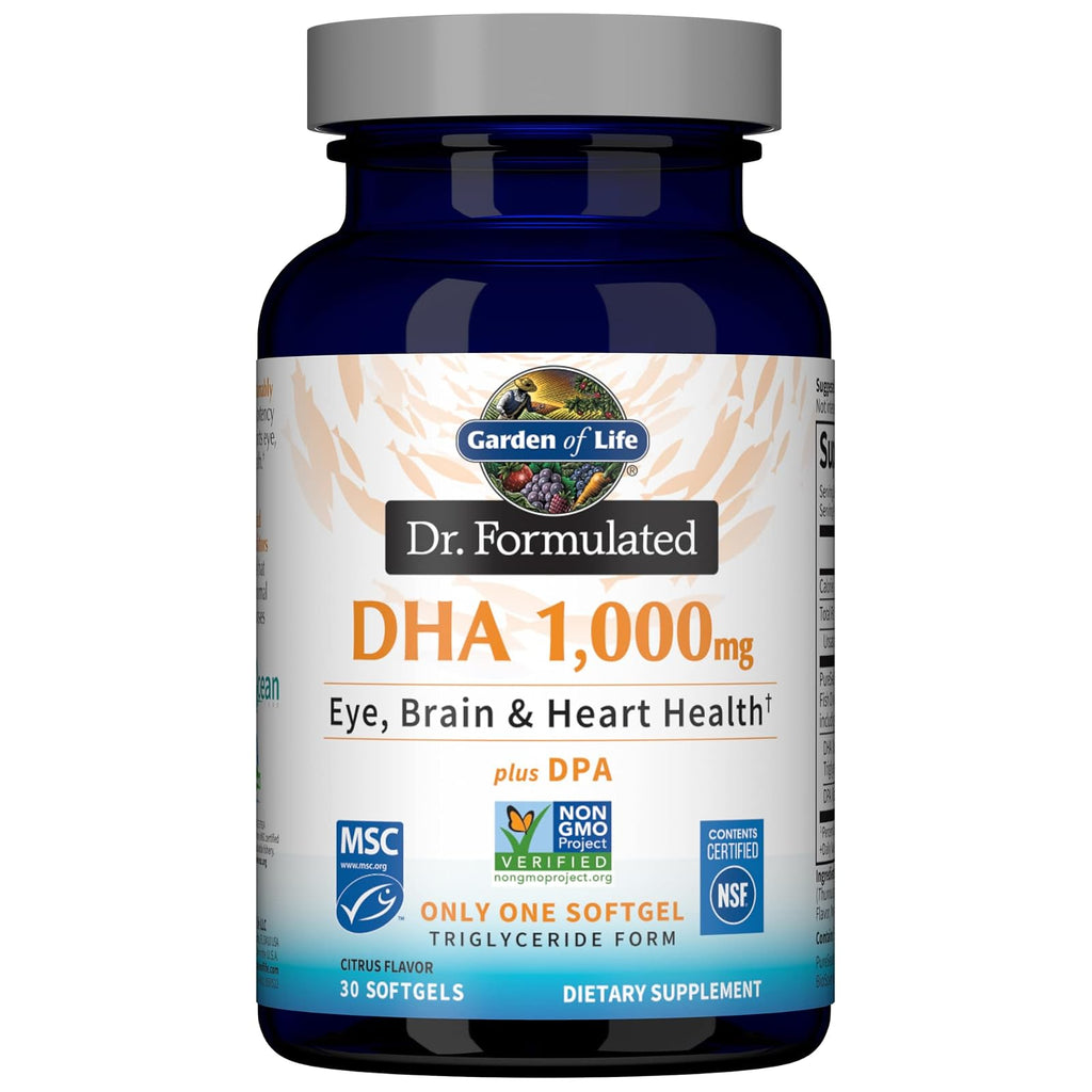 Garden of Life fish oil softgels
