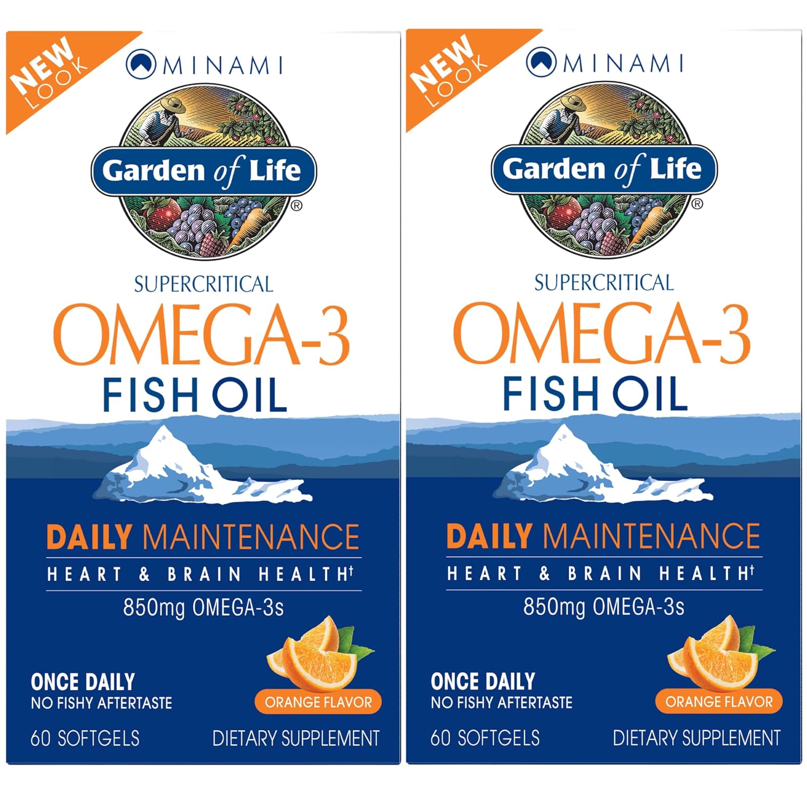 Garden of Life fish oil supplement