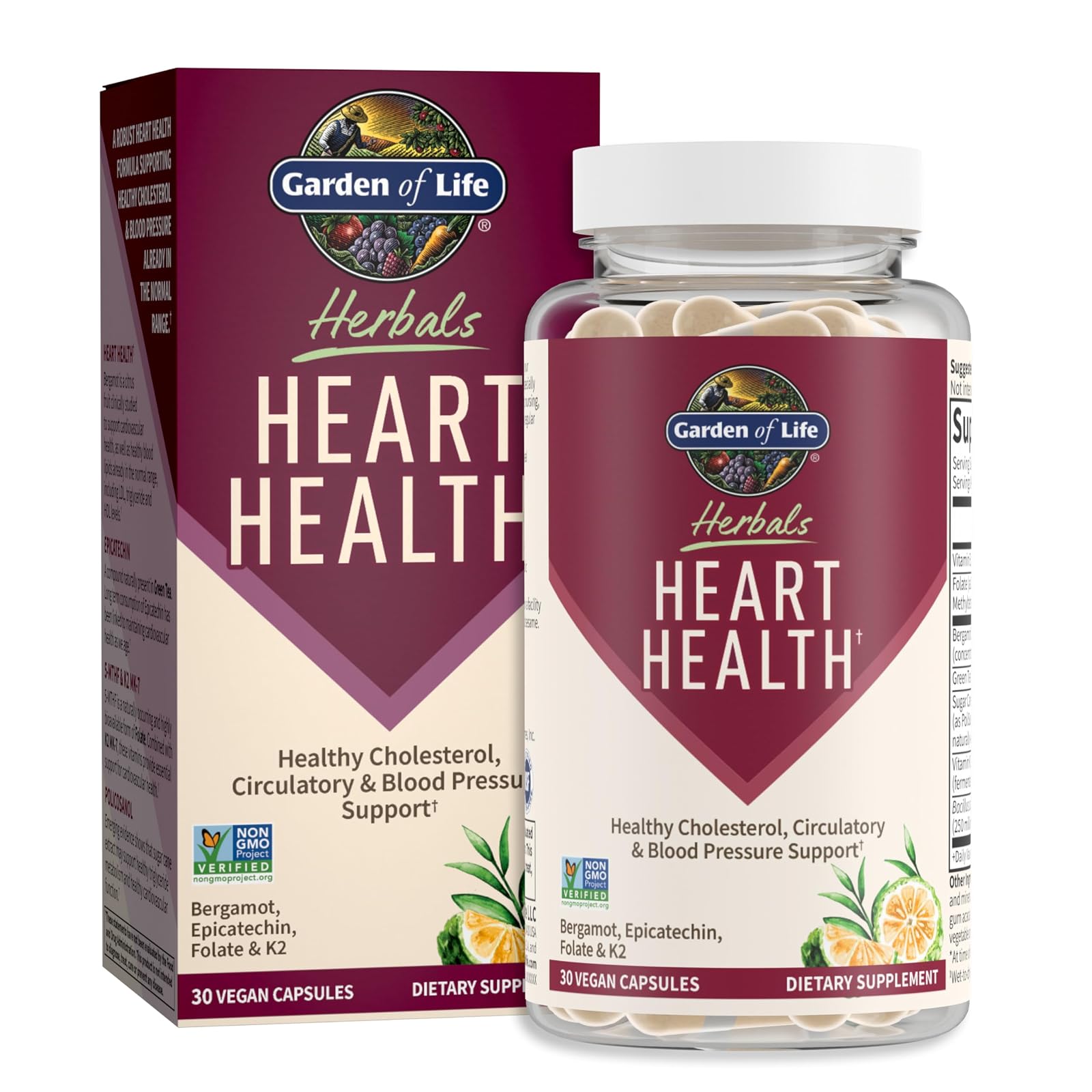 Garden of Life heart health supplement