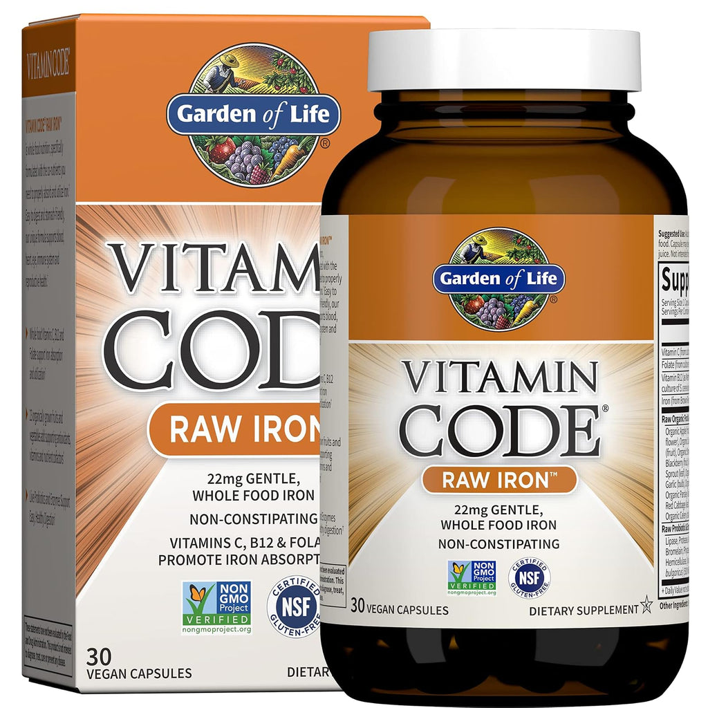Garden of Life iron supplement for women