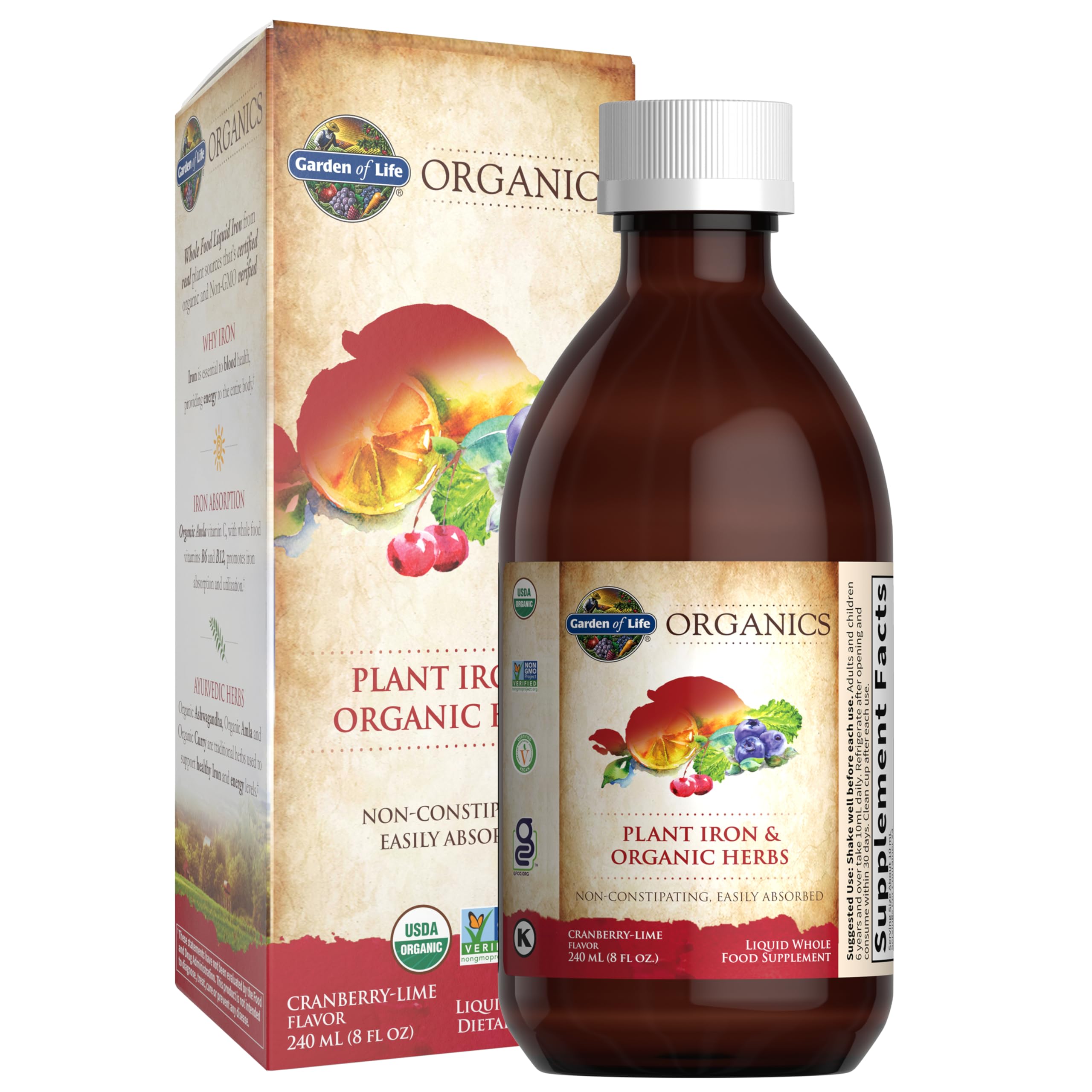 Garden of Life iron supplement
