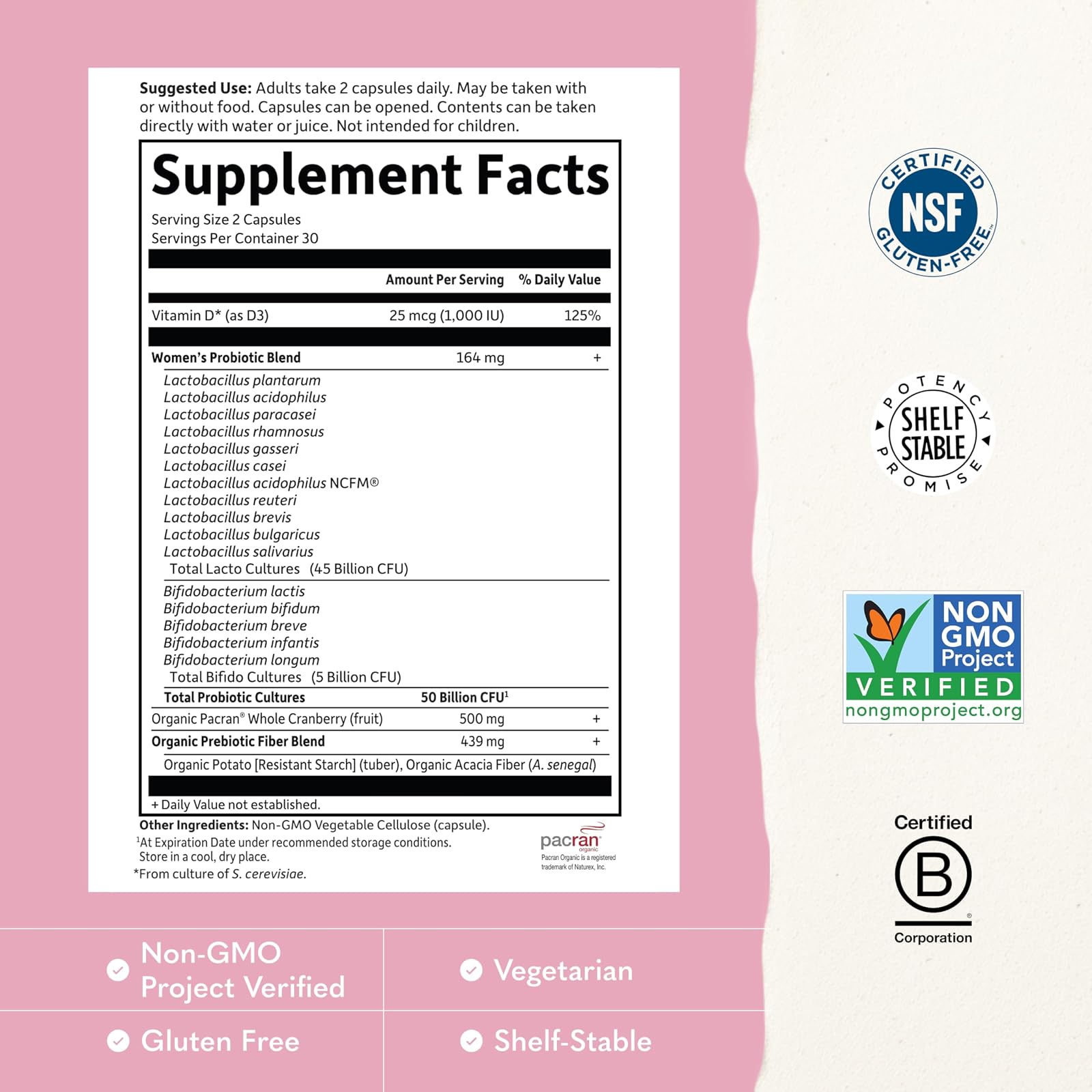 Garden of Life kids probiotic capsules