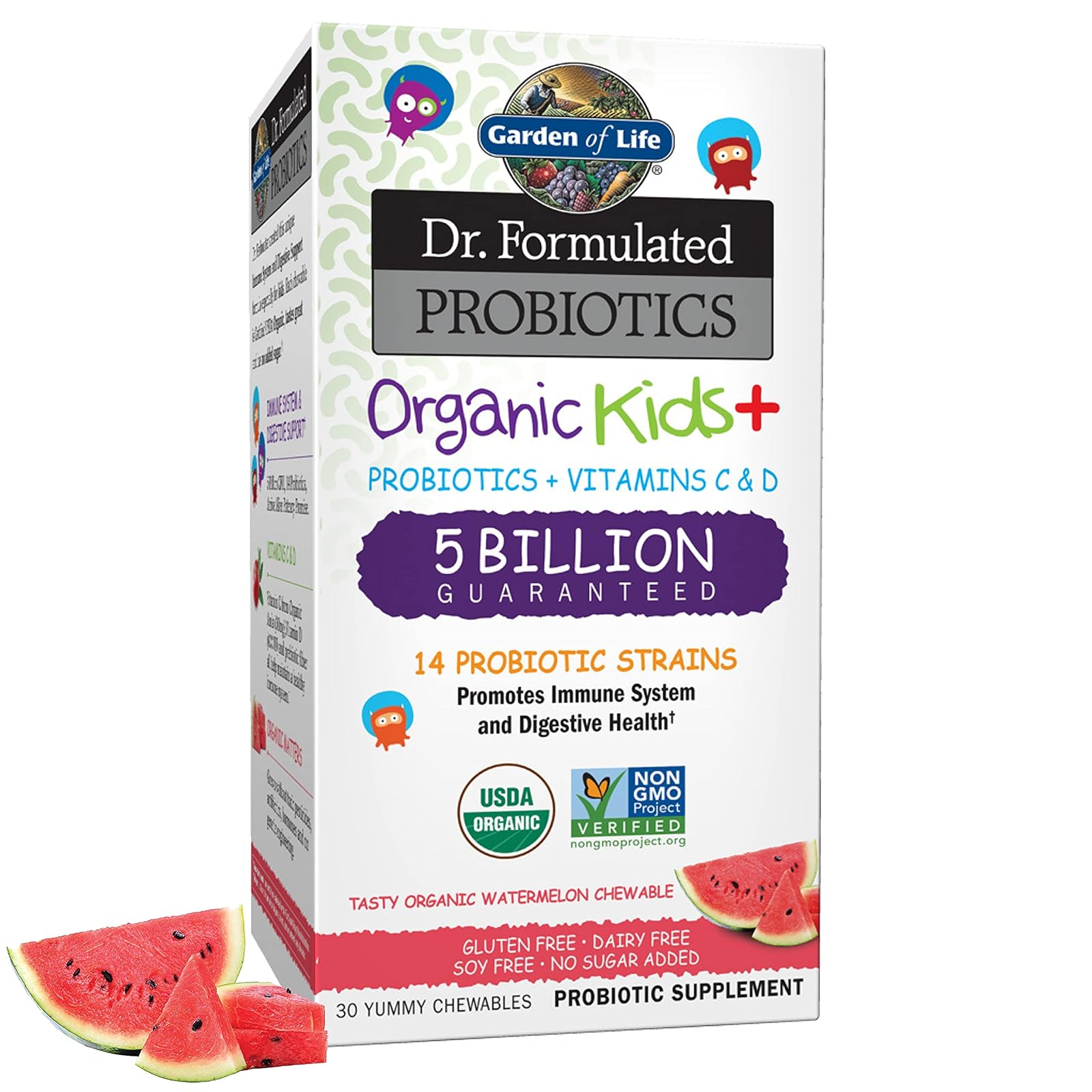 Garden of Life kids probiotic chewables