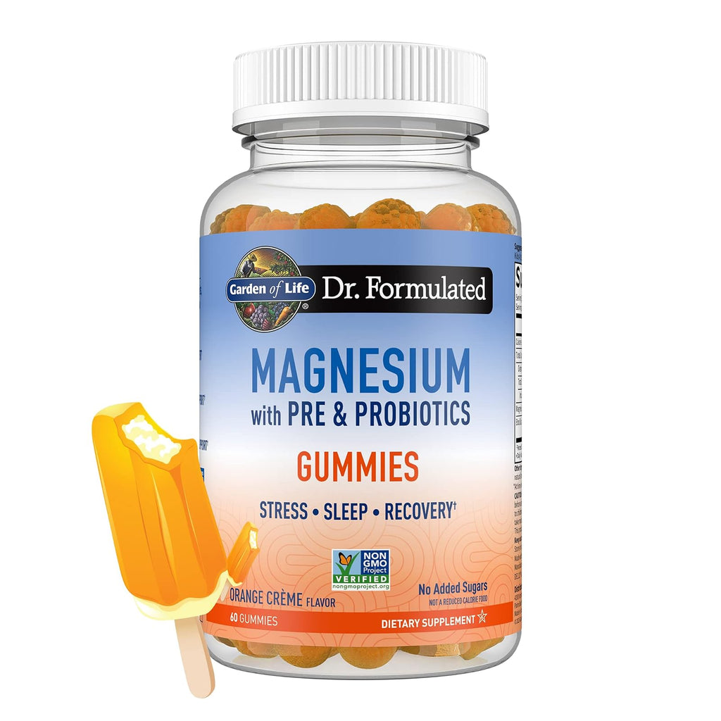 Garden of Life magnesium gummies for relaxation